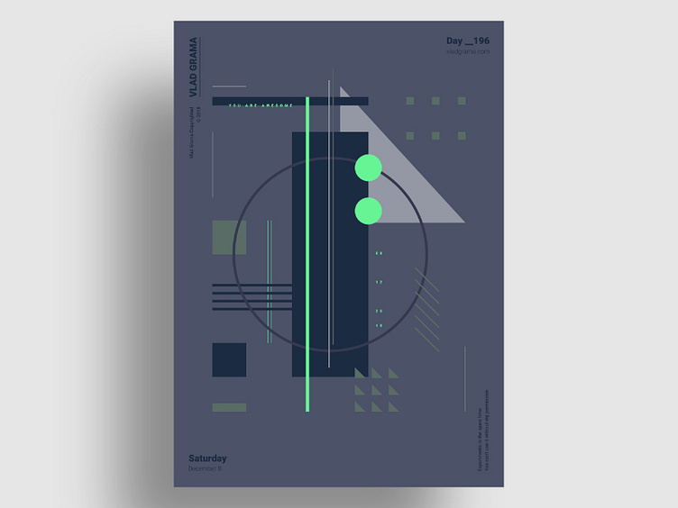 NON - Minimalist poster design by Vlad Grama on Dribbble