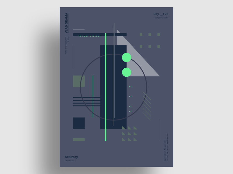 NON - Minimalist poster design by Vlad Grama on Dribbble