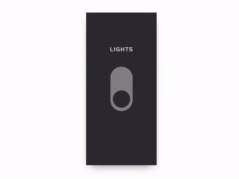 Light switch by Tree on Dribbble