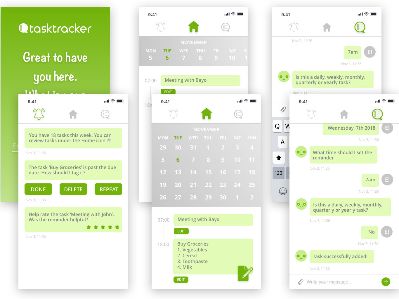 Task Tracker UI by Emmanuel Ogunsola on Dribbble