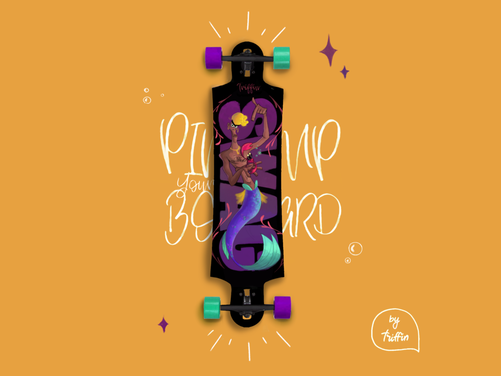 Mermando board design by Annie Trifonova on Dribbble