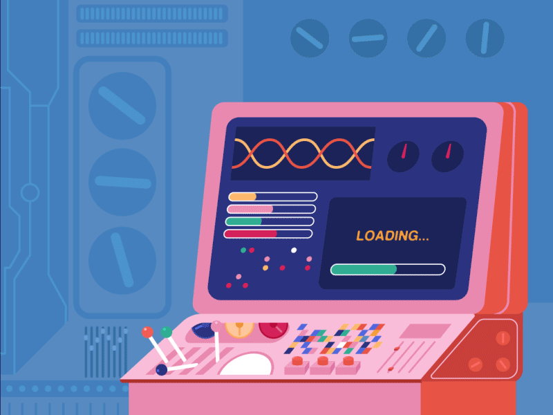 Processing animation by jumbojan on Dribbble
