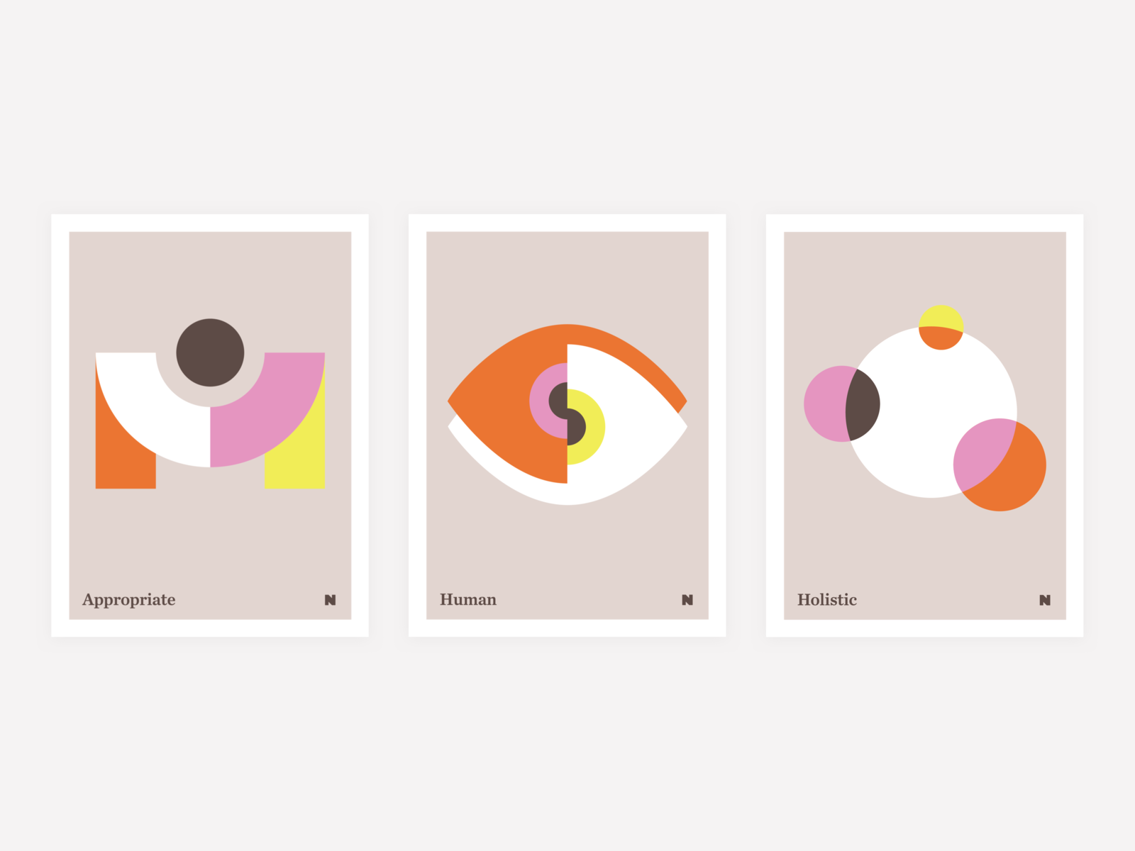 NerdWallet Design Vision Posters by Kristyn Braden on Dribbble