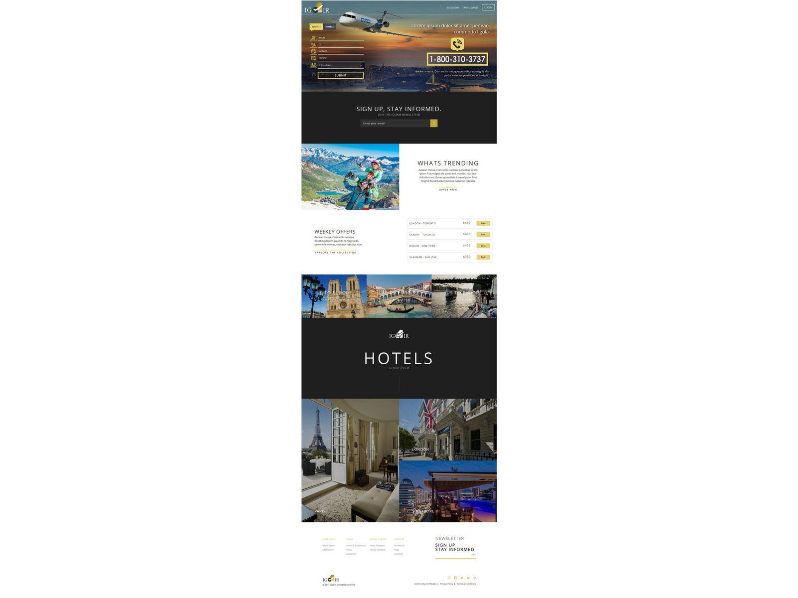 IGOAIR by Ravinder Singh on Dribbble