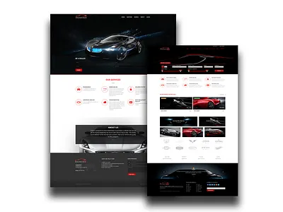 Red Website Design designs, themes, templates and downloadable graphic ...