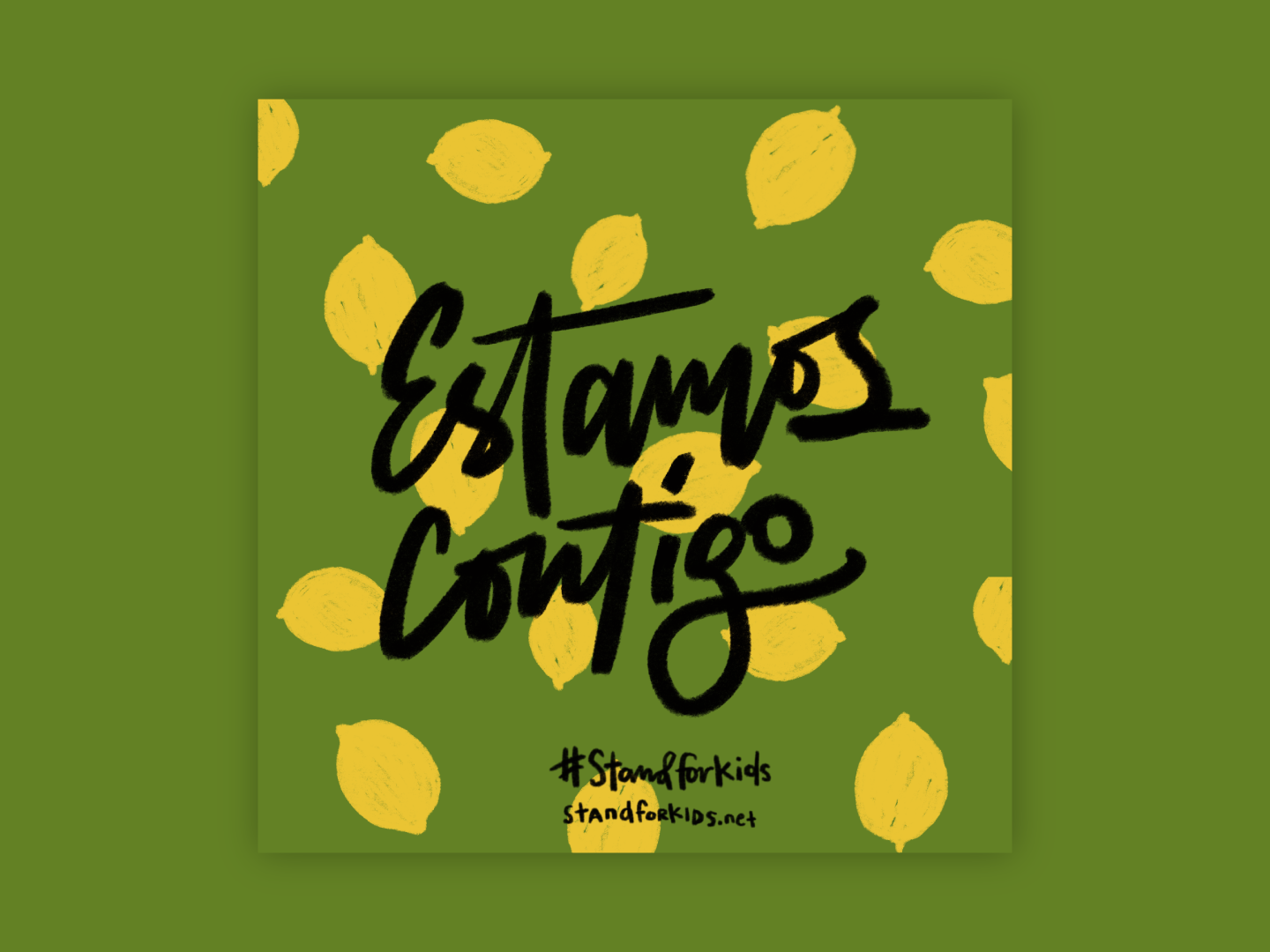 Estamos Contigo | Stand for Kids by Robin Hilkey on Dribbble