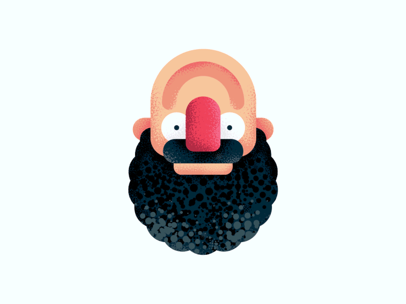 Flat Design Character Illustration - Double Face by Mark Rise on Dribbble