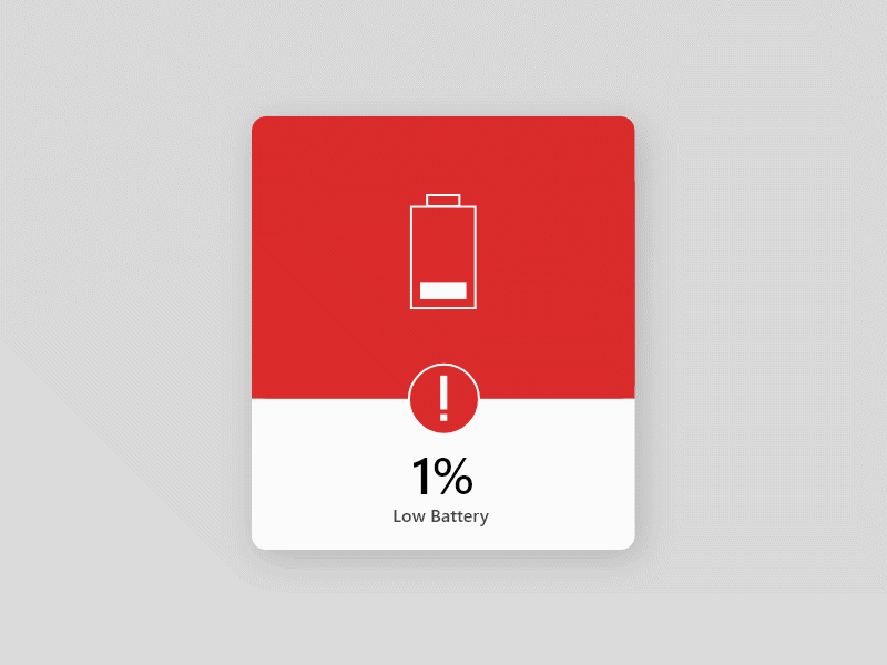 Low Battery designs, themes, templates and downloadable graphic ...