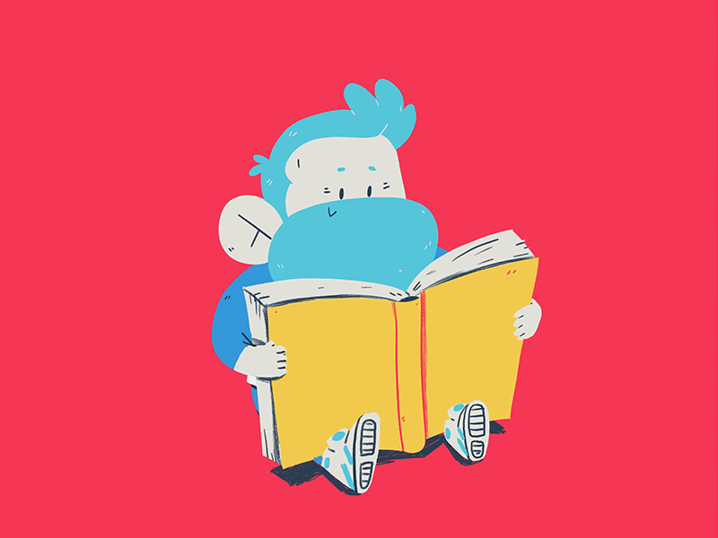 Animated Reading Gif