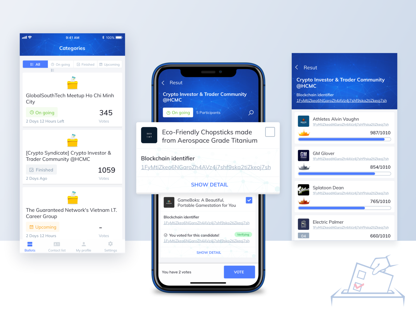 Smart Ballot by Vu Nguyen on Dribbble
