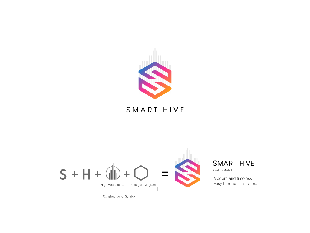 Smart Hive Logo Design - II by Garry Gurcharan on Dribbble