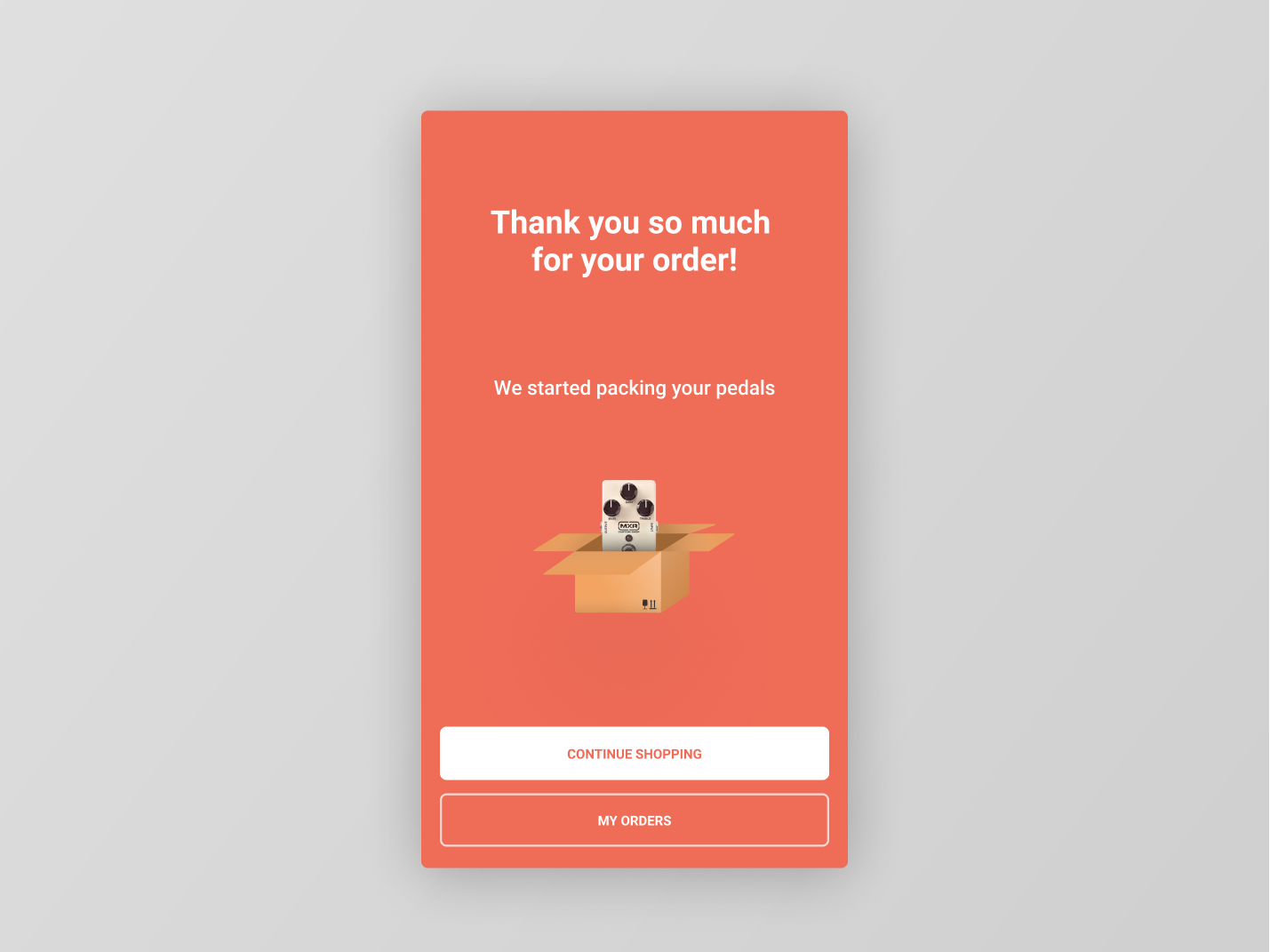 Figma #DailyUI #077 Thank You by Seva on Dribbble