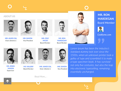 Browse thousands of Board Members images for design inspiration | Dribbble