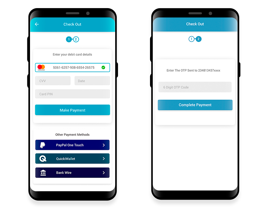 Simple Card Payment Screen by Michael Ajah on Dribbble