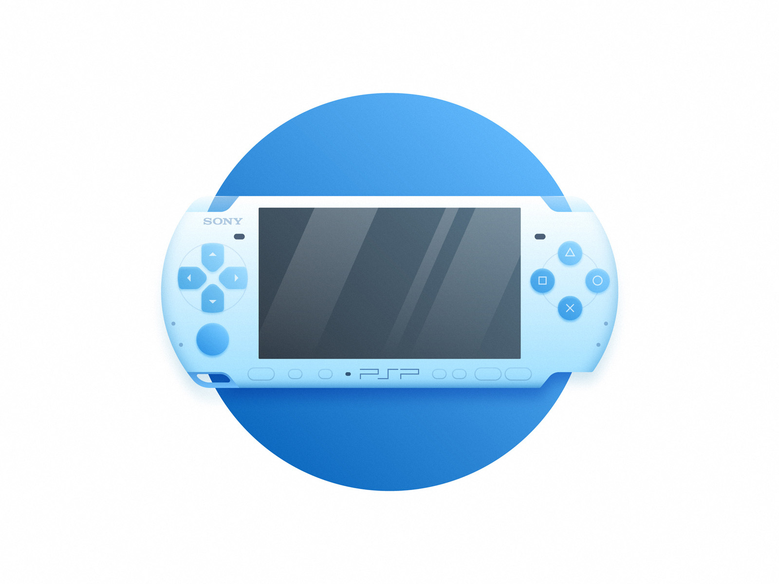 PSP-3000 by Gustavo Zambelli on Dribbble