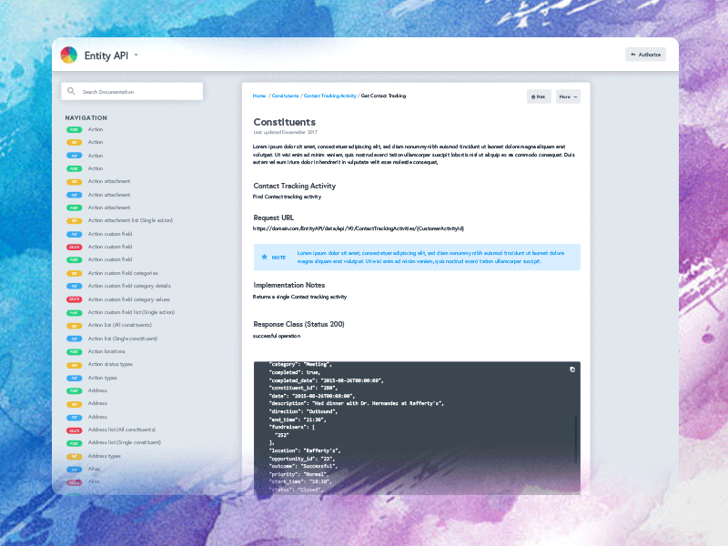 Api Knowledge Base Design By Kevin Bragers On Dribbble