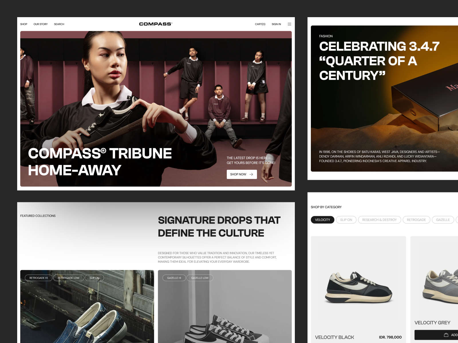 Compass® - Website Redesign by Plainthing UI for Plainthing Studio on Dribbble