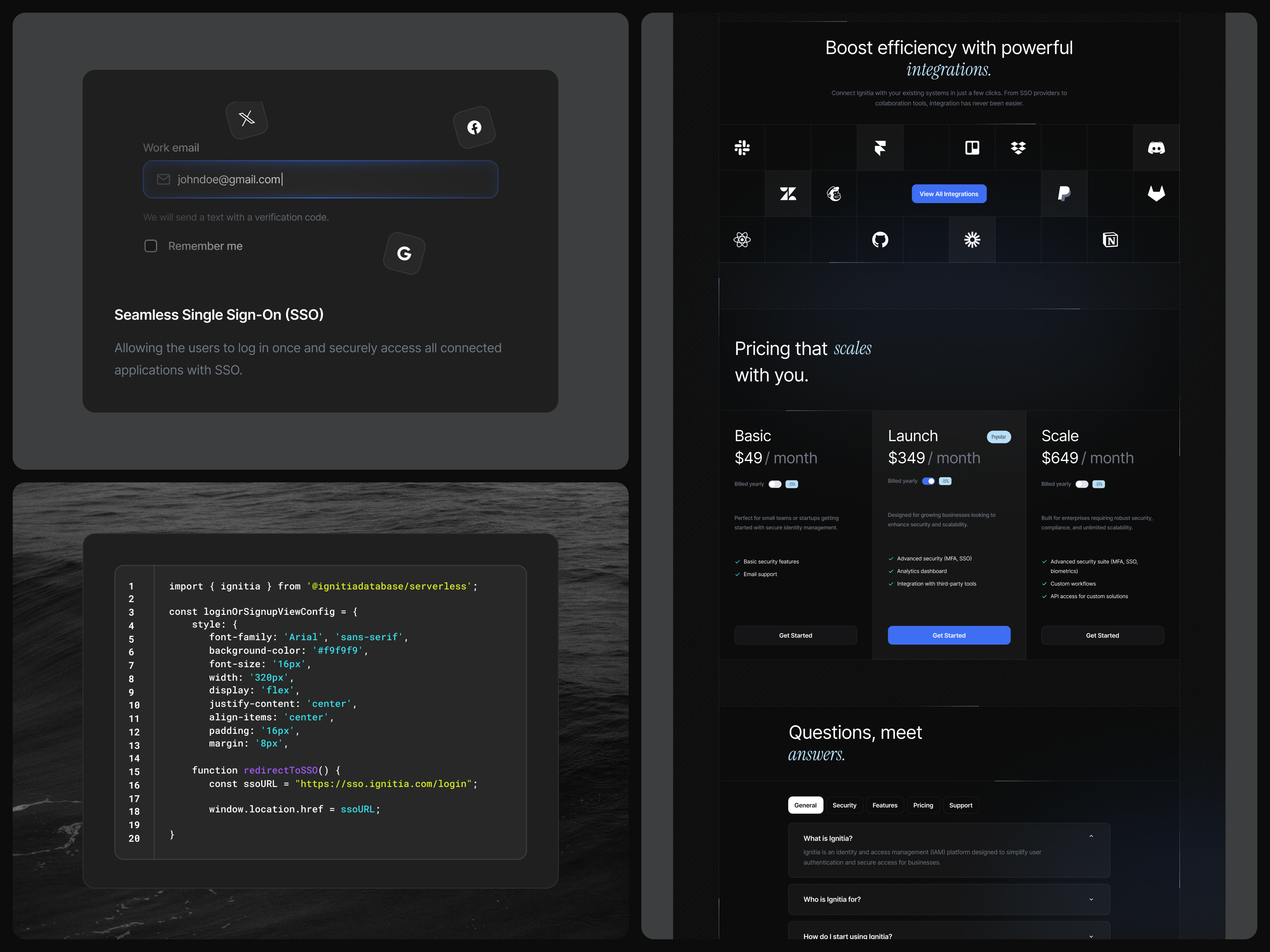 Ignitia - Landing Page by Barly Design for Uxerflow on Dribbble