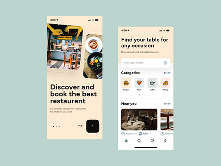 Food Menu App designs, themes, templates and downloadable graphic ...