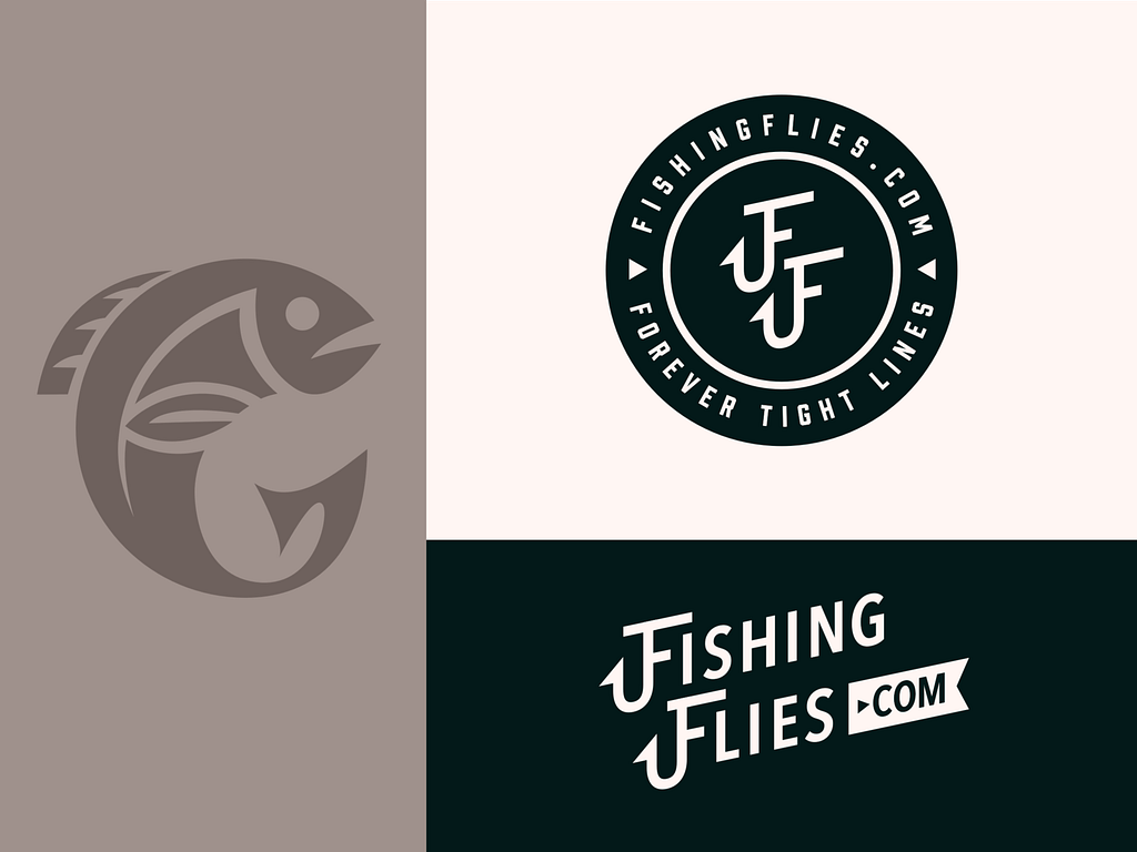 Fishing Flies Logo by Antti Kareinen on Dribbble