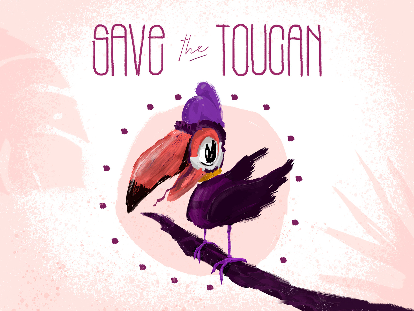 Save the toucan by Hugo Puente on Dribbble