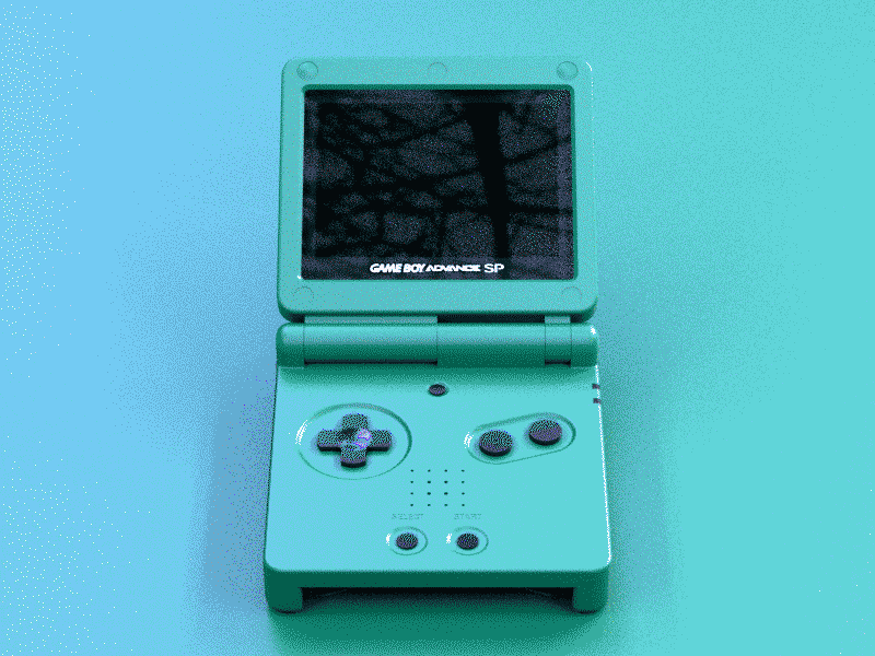 Game Boy Advance Sp by Virgile Arlaud on Dribbble