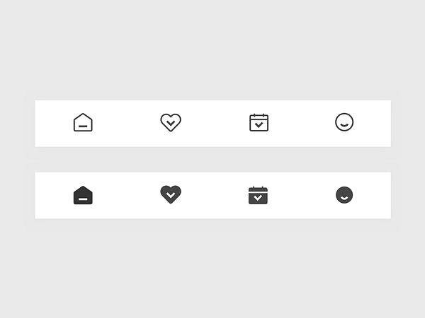 Tab Bar by 范范范 on Dribbble