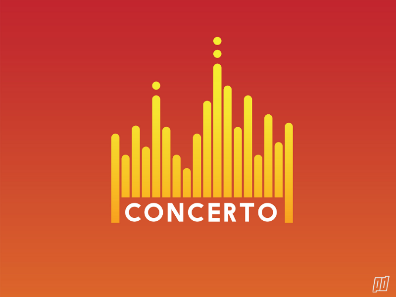 Concerto Logo by Patrick De Guzman on Dribbble