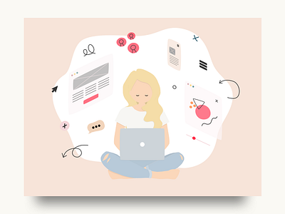 Self Portrait by Livia Nelson on Dribbble