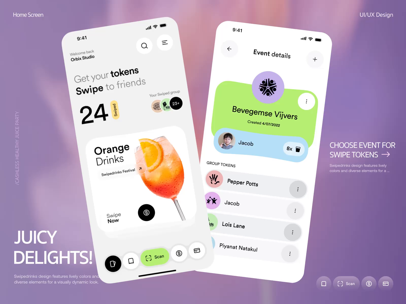 SwipeDrinks - Mobile App | Orbix Studio by Orbix Studio | Healthcare & MedTech for Orbix Studio ...