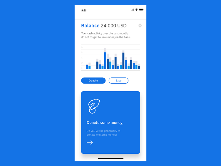 Bank Balance by Nizek on Dribbble