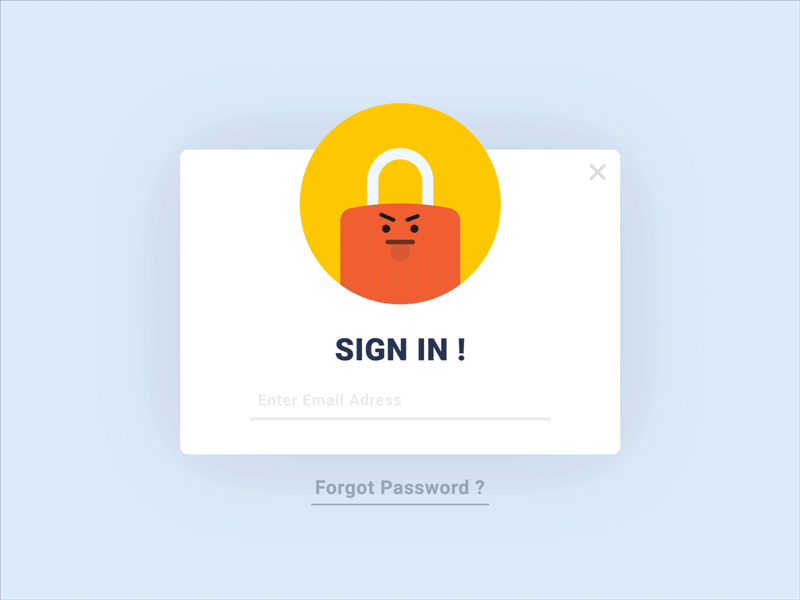 Sign in! by Seung-Hyun Yoo on Dribbble