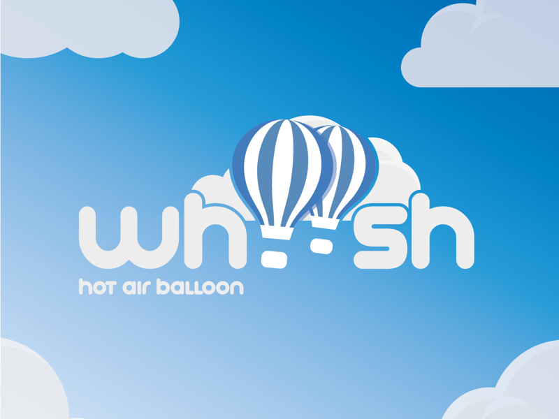 Whoosh Logo by Giorgio Graphic Design on Dribbble