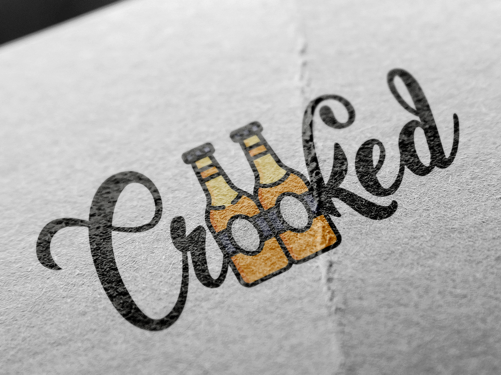 Logo (Crooked) by Abid Abdullah on Dribbble