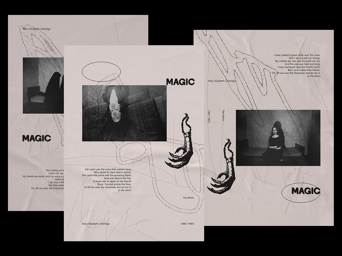 Browse thousands of Magic Poster images for design inspiration | Dribbble