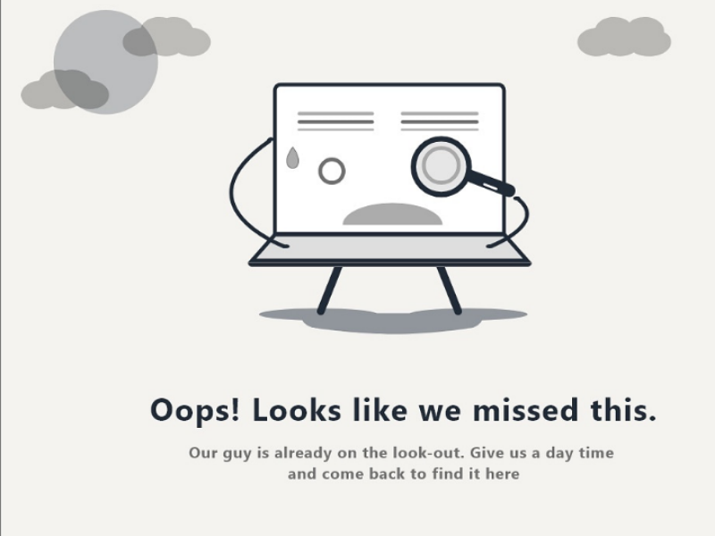 Illustration - NO RESULTS FOUND by Pranjal Jain on Dribbble