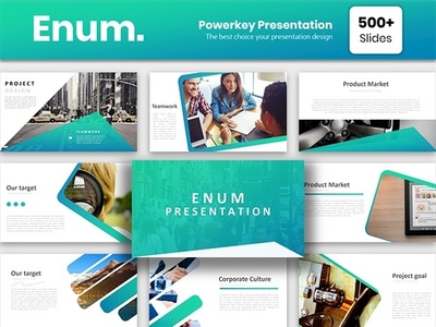 Enum Powerpoint Template by powerkey on Dribbble