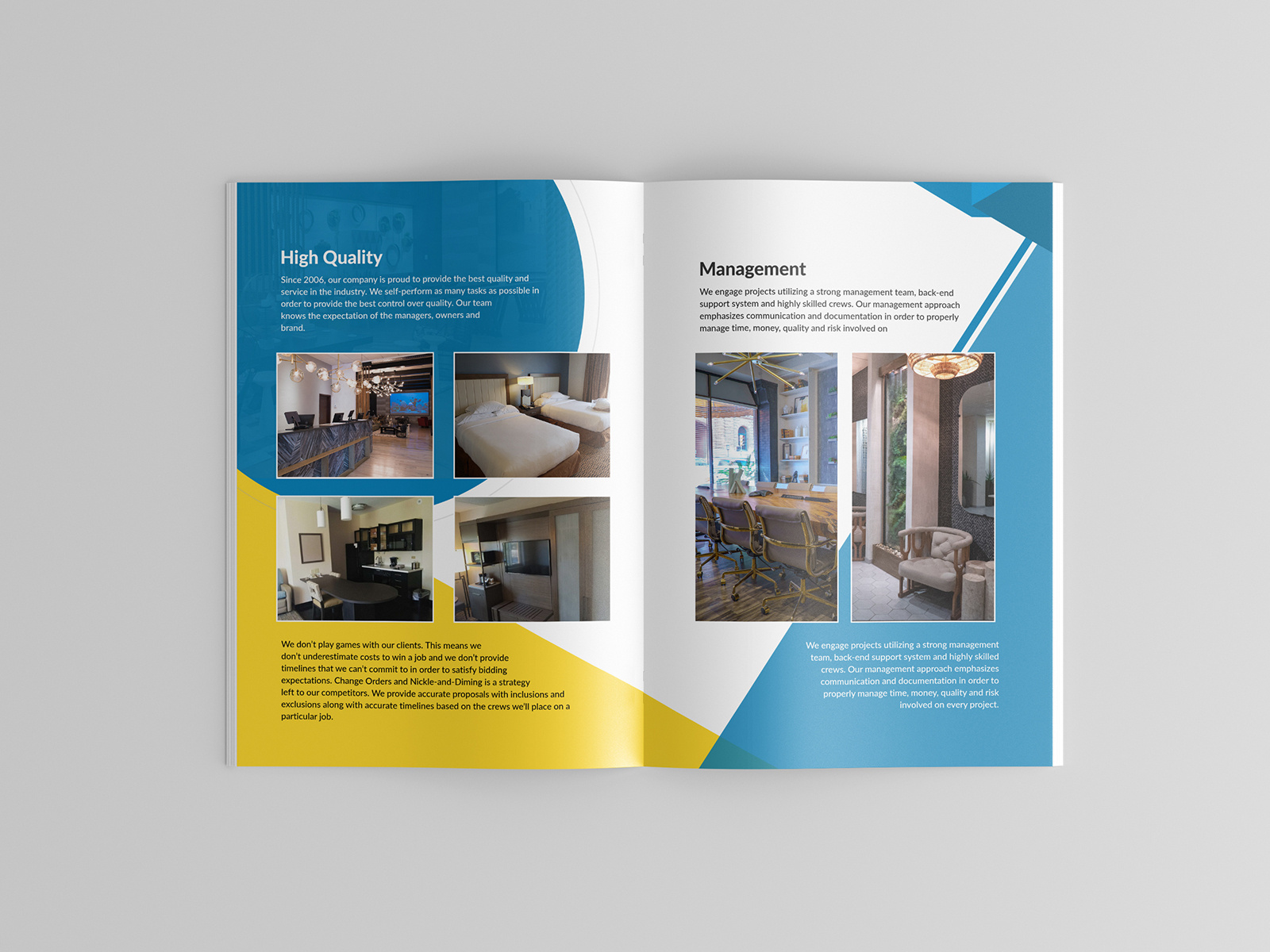 Management Brochure Design by ProBrochureLand on Dribbble