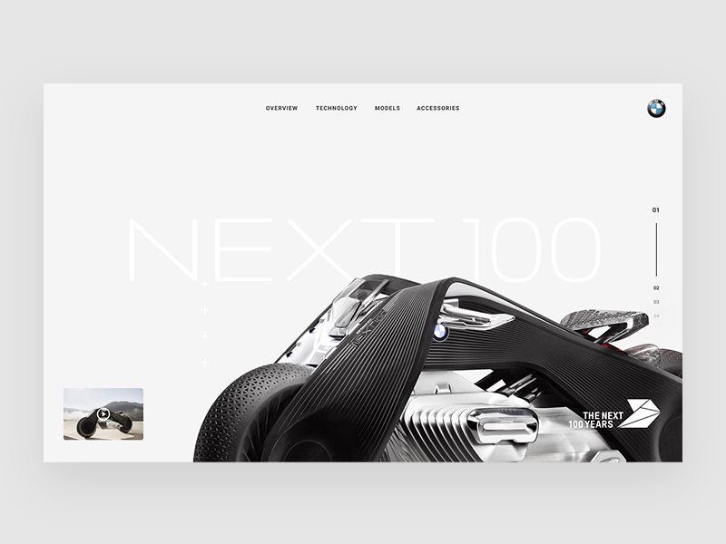 BMW Next 100 Moto by Vlad Kryvko on Dribbble