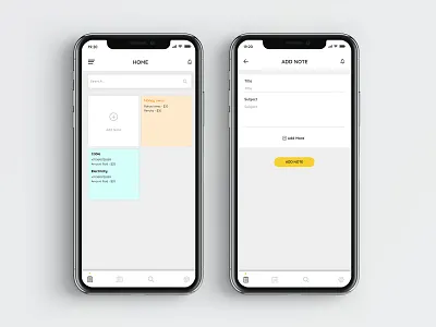 Notepad App designs, themes, templates and downloadable graphic ...