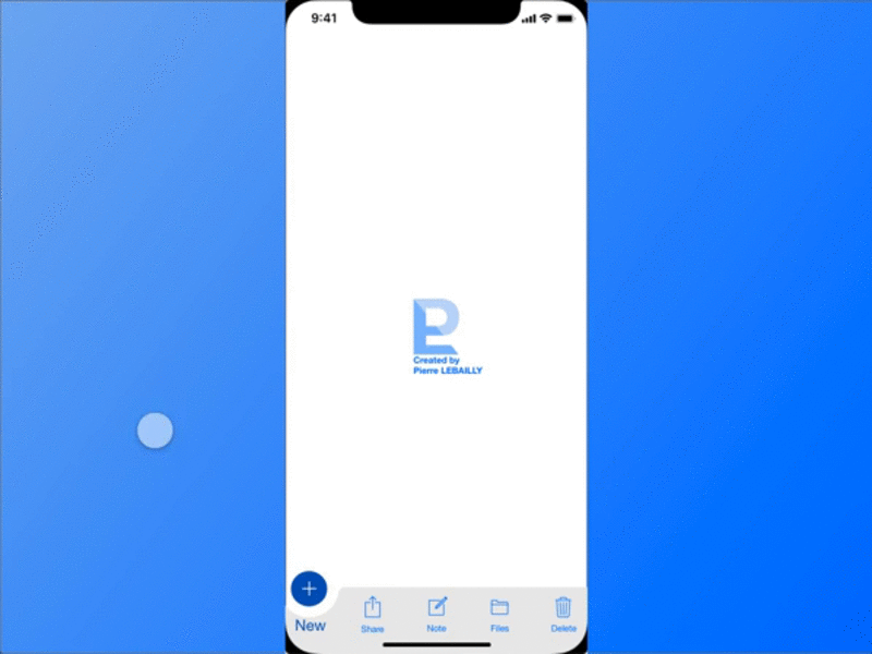 Animated Navigation Bar Template - Adobe XD by Pierre Lebailly on Dribbble