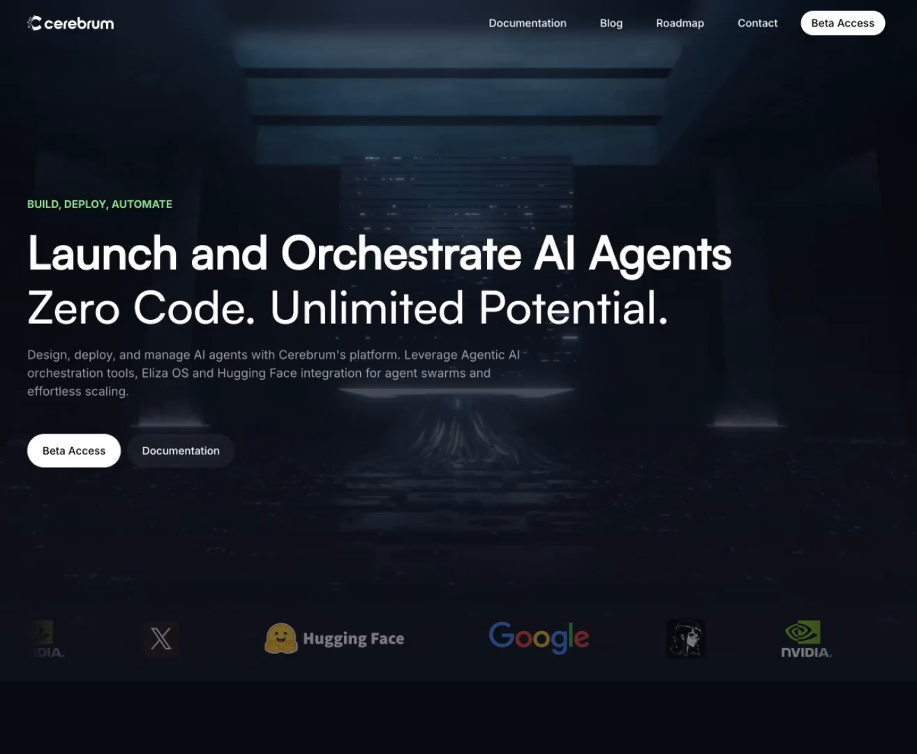 AI Crypto Utility Landing Page - Cerebrum (AI, Fullstack, 3D) by Cyber Studio on Dribbble