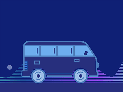 "El Busito" - The Mini Van animation for a web site. by Luis Villeda on ...
