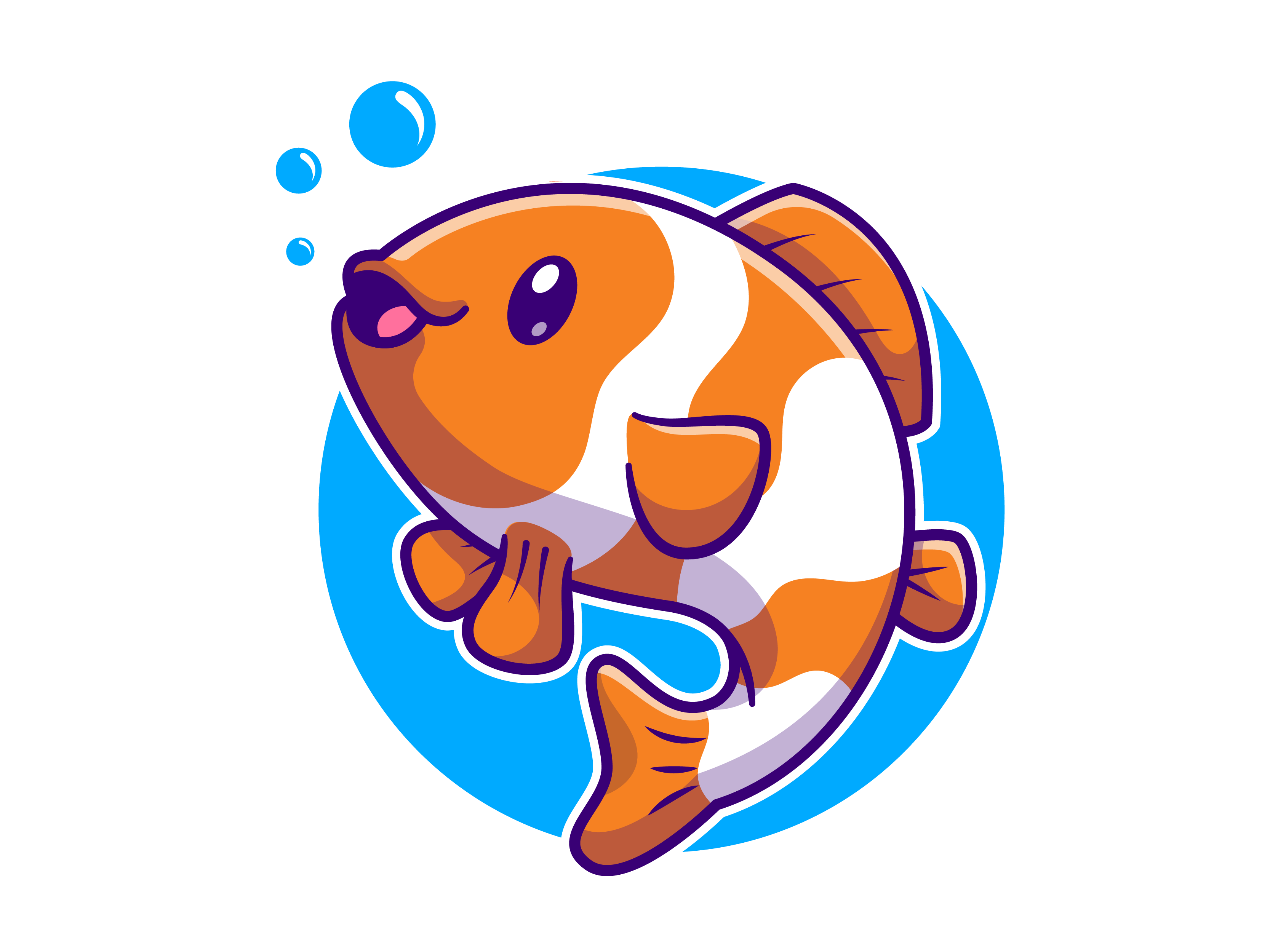 Cute fish🐟🐠🐬💦 by catalyst on Dribbble