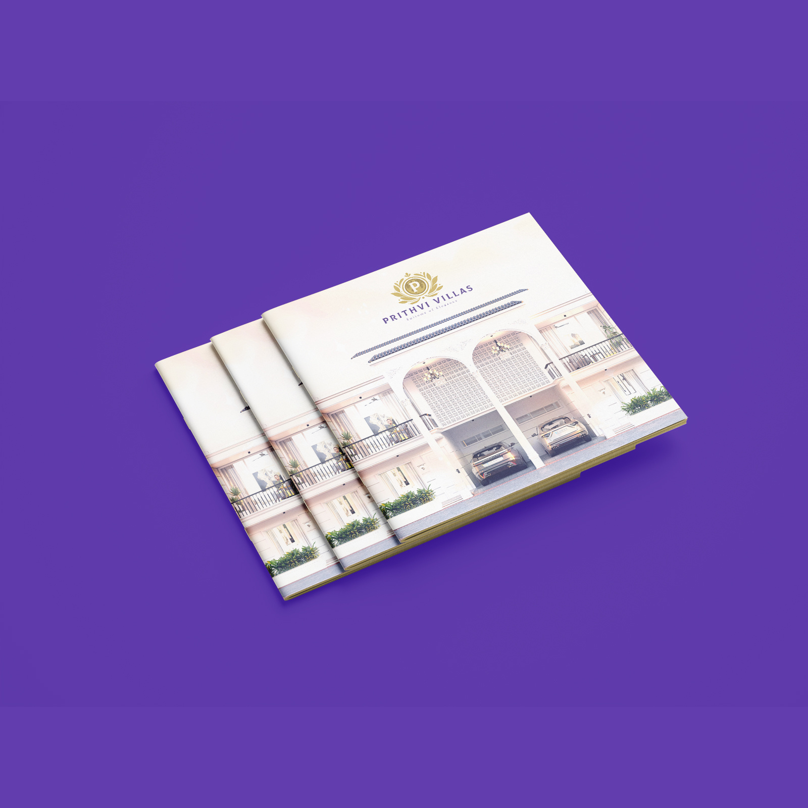 Brochure Design for Prithvi Villas by Carving Dezine on Dribbble