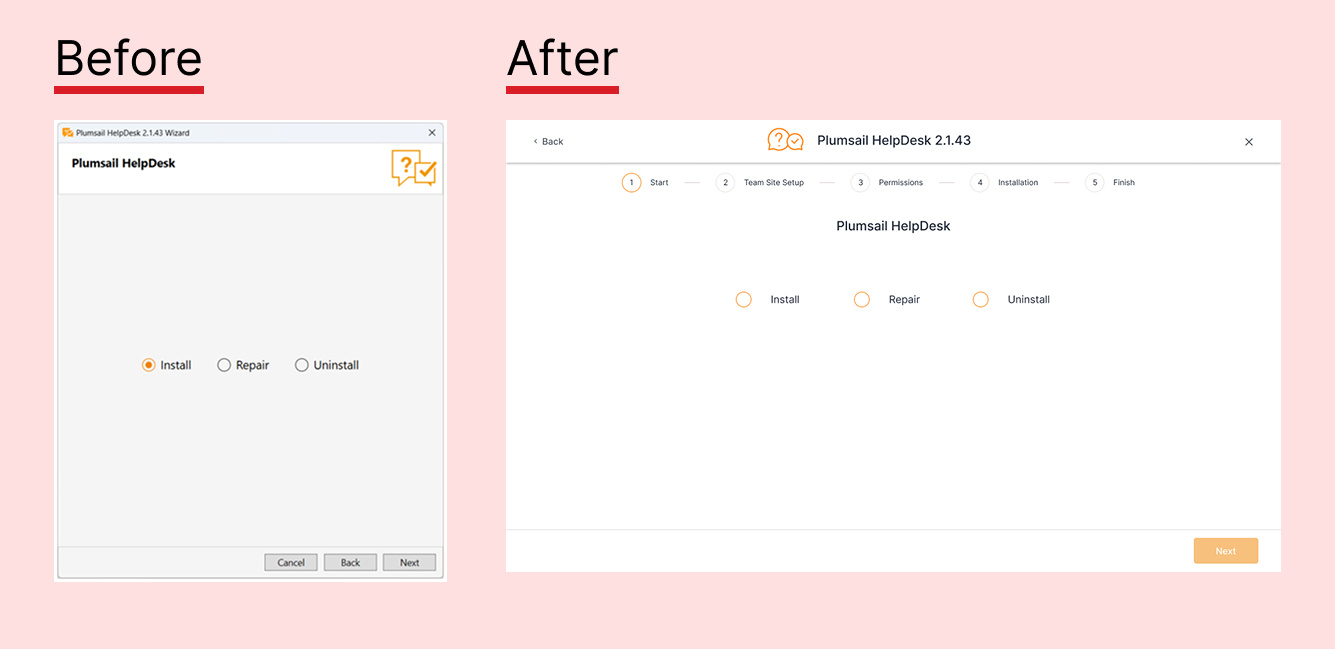Redesigning the Installation Wizard: UX/UI Case Study by Anahit ...
