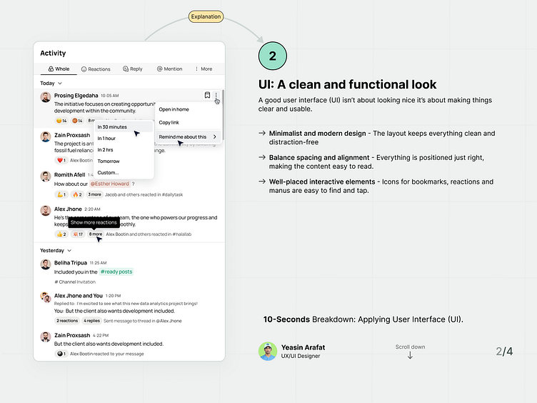 Notification Modal SaaS UX UI by Yeasin Arafat on Dribbble
