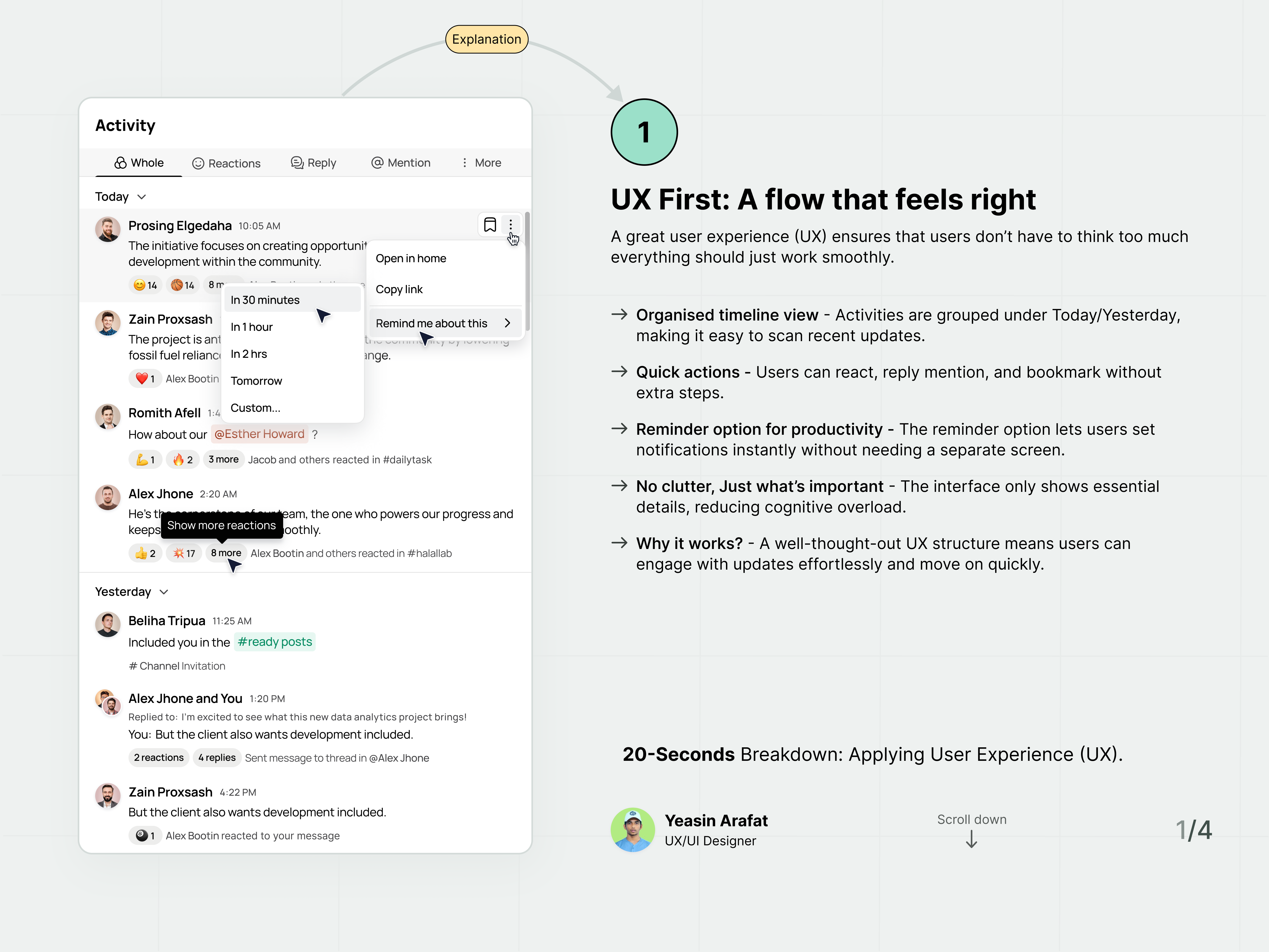 Notification Modal SaaS UX UI by Yeasin Arafat on Dribbble
