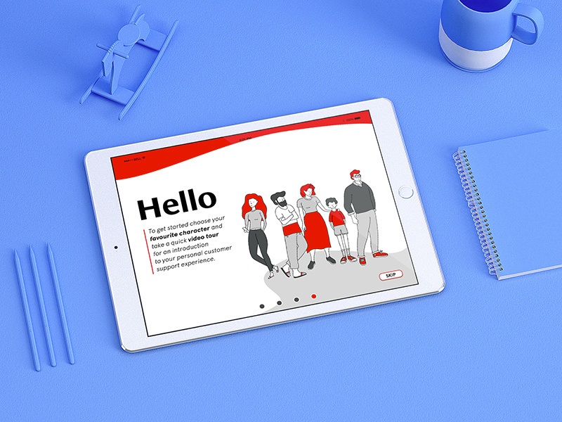 Character experience by Claudia Pace on Dribbble
