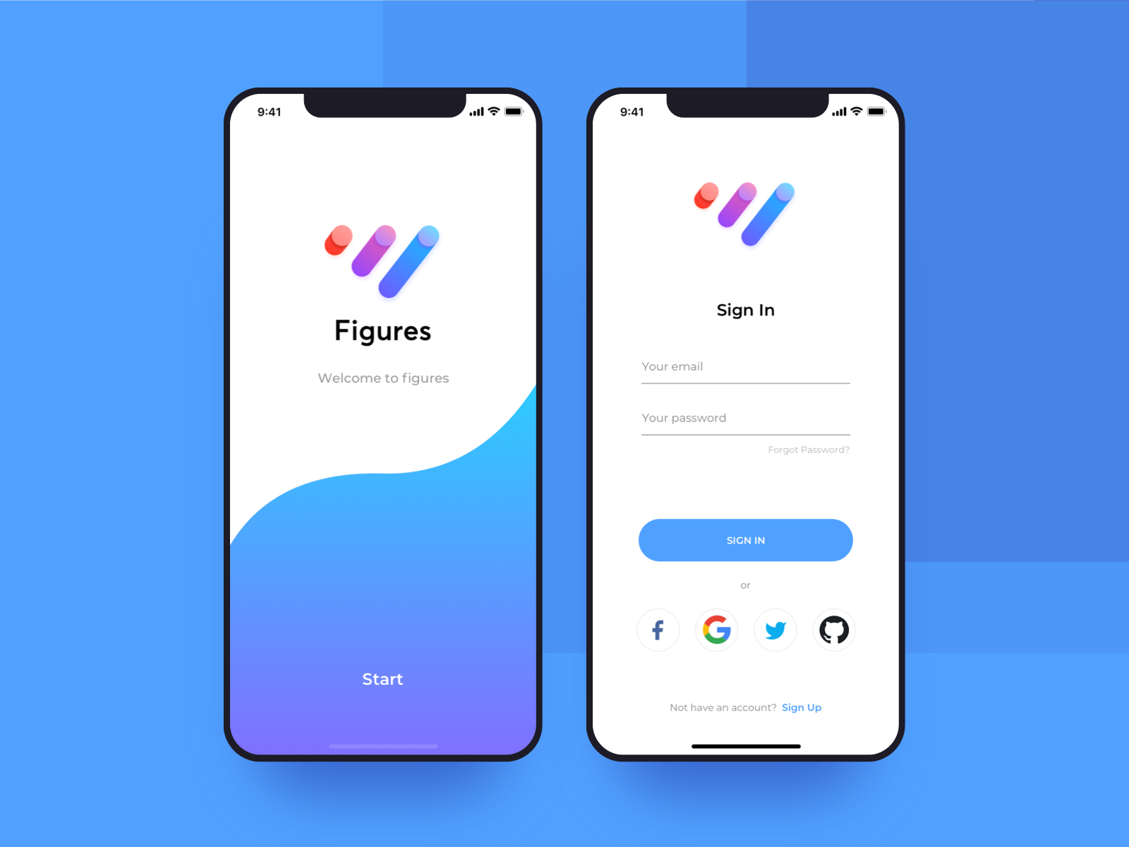 Figures by Dmitry Nohrin on Dribbble